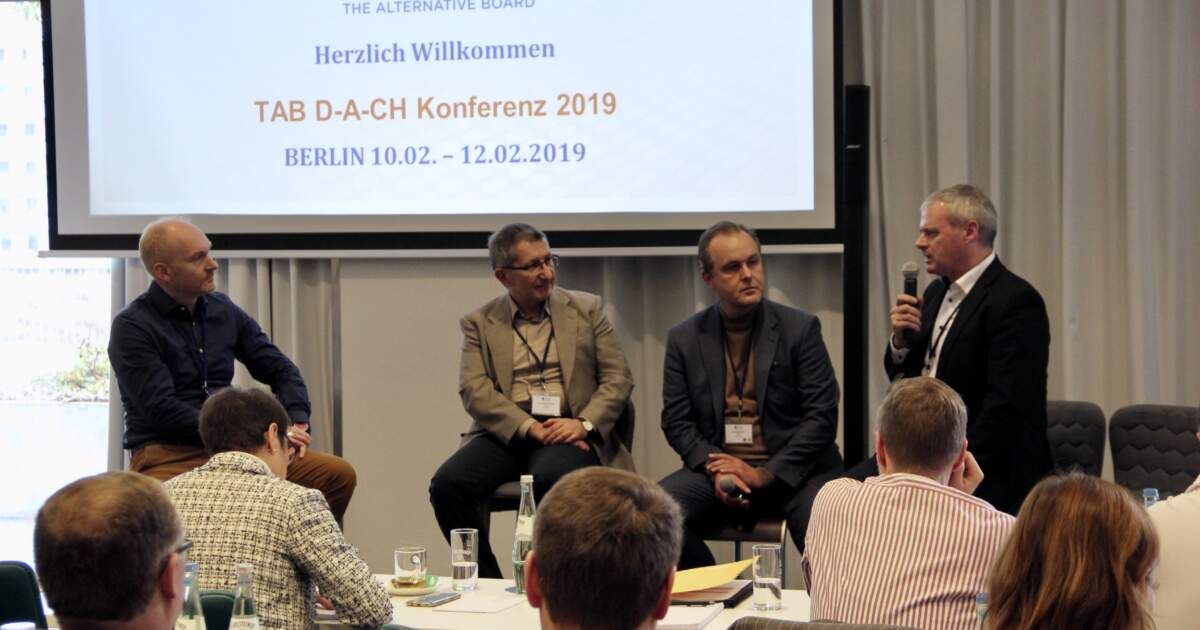 Als Speaker im Podiums-Panel | Erste TAB Konferenz in Berlin – Markus ...